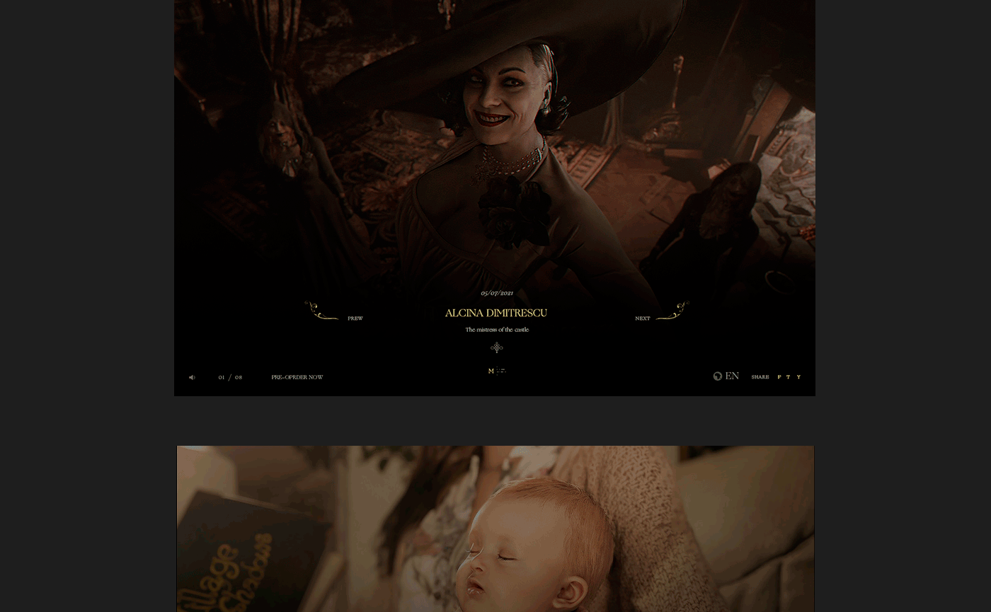 DC恐怖游戏网站设计[17P] - 16图库素材网