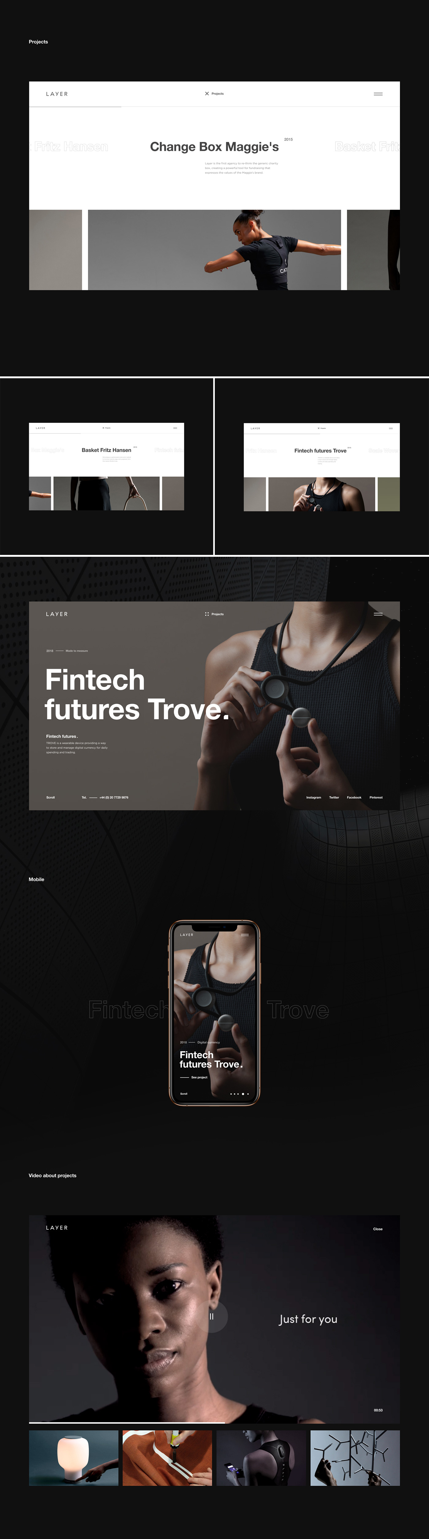 Layer-Website-Redesign - 素材中国