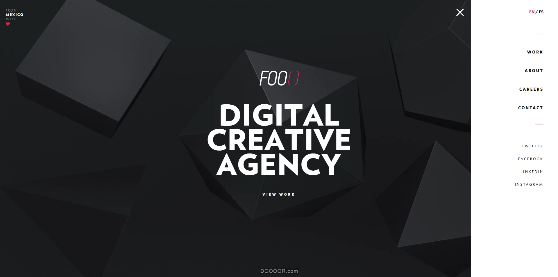 FOO STUDIO视觉设计与程序应用建站工作室官网设计 [12P] - 16图库素材网