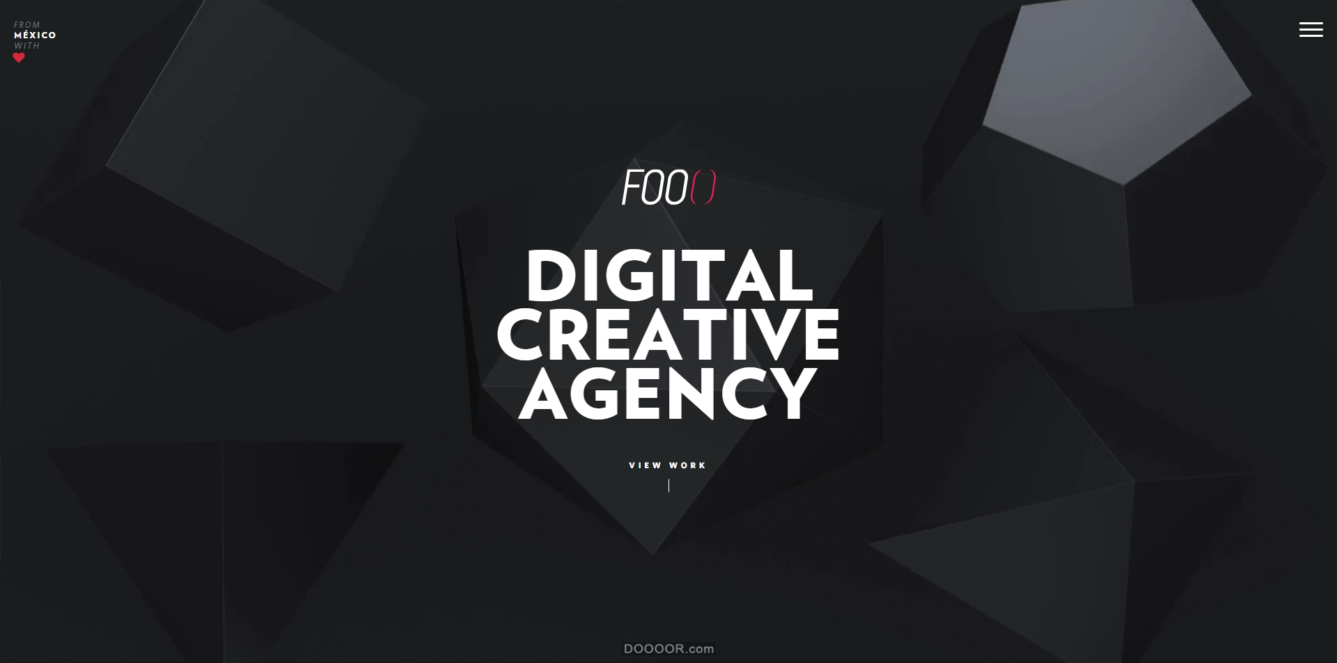 FOO STUDIO视觉设计与程序应用建站工作室官网设计 [12P] - 16图库素材网